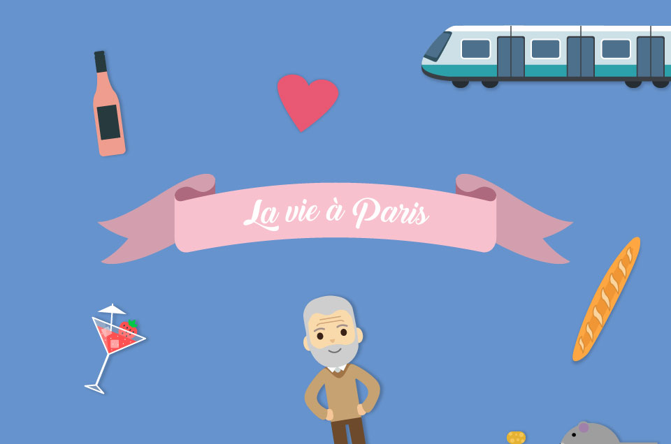 Infographie : La vie à Paris en chiffres – Monsieur Madame